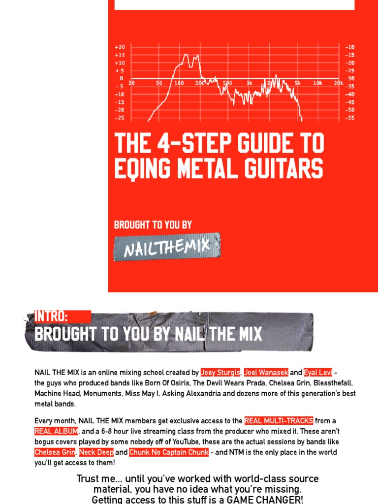 The 4-Step Guide to EQing Metal Guitars | PDF | Equalization (Audio)