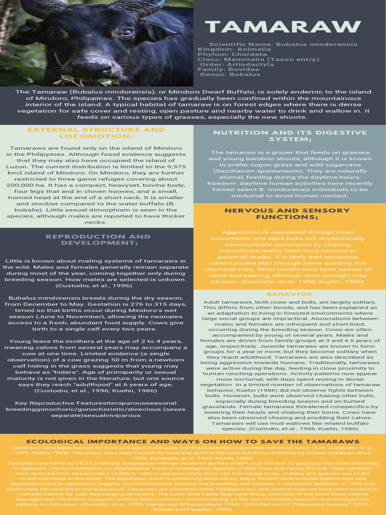 Culminating Performance Task | PDF | Biology | Zoology