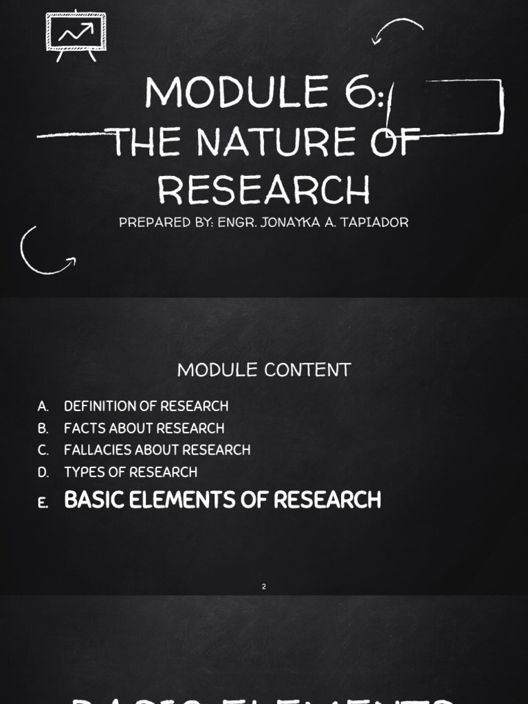 6.3-Basic Elements of A Research | PDF | Thesis | Bibliography
