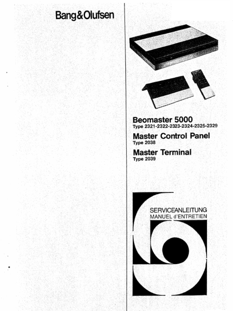 Beomaster 5000 | PDF