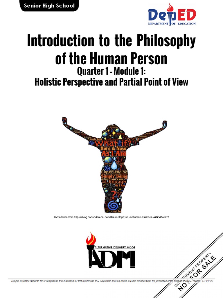 Edited QAd Introduction To The Philosophy of The Human Person Module 1 1 | Download Free PDF ...