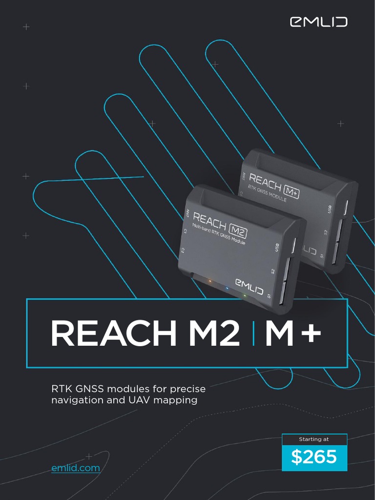 Reach M2 M+: RTK GNSS Modules For Precise Navigation and UAV Mapping ...