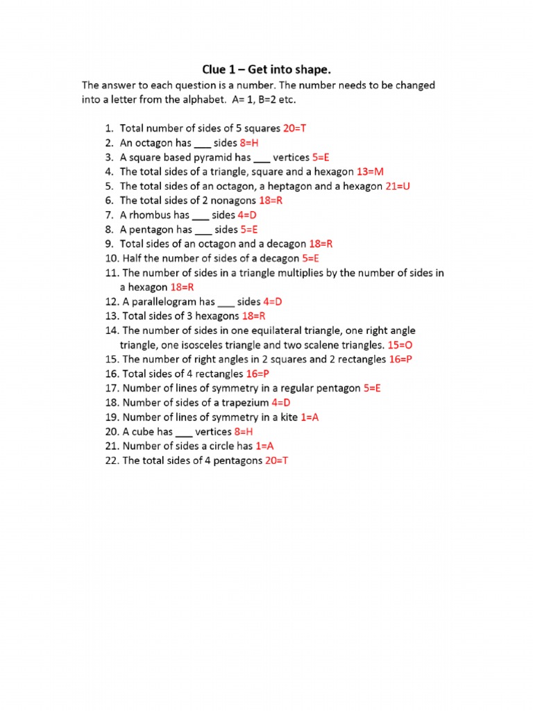 Murder Mystery Answer | PDF