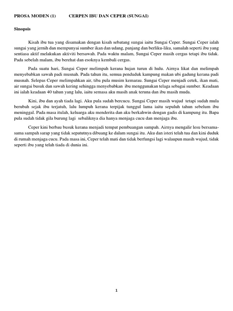 Prosa Moden 666 | PDF