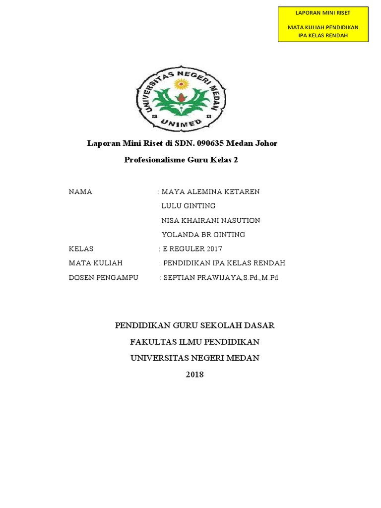 Mini Riset Ipa | PDF