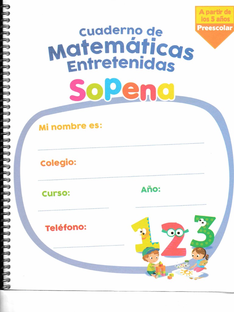 Sopena Kinder Matematicas PDF | PDF