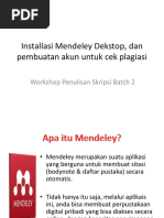 Cara Mendownload Dan Instal Mendeley Di Laptop | PDF