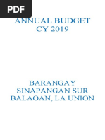 BARANGAY RESOLUTION Reprogramming | PDF | Government