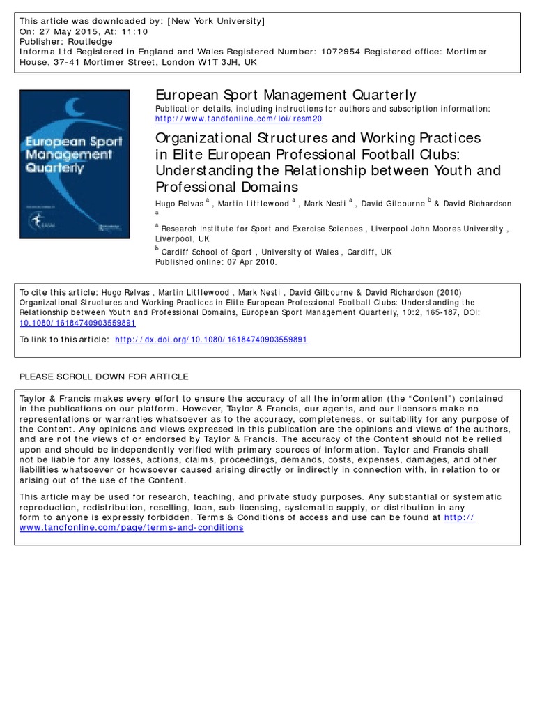 2010 - Relvas - Organizational Structures and Working Practices in ...