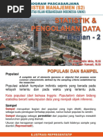 Rumus Cochran untuk Ukuran Sampel Penelitian | PDF | Metode & Bahan Ajar