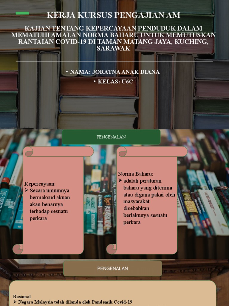Kerja Kursus Pengajian Am | PDF
