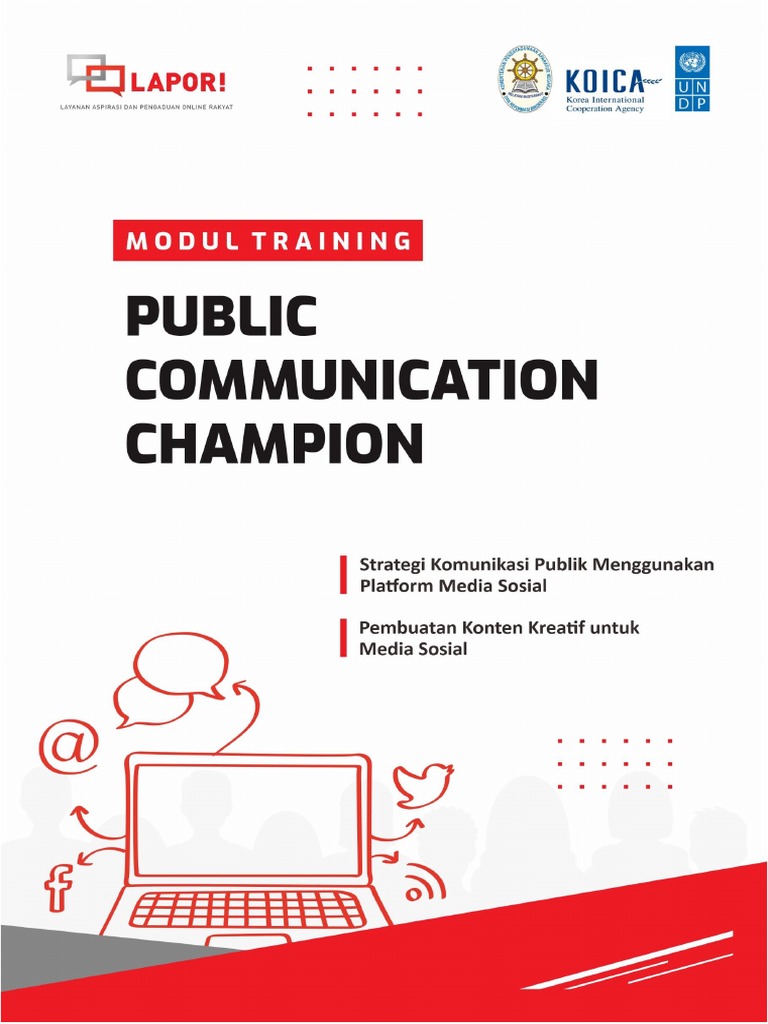 Modul Training Public Communication Champion Sp4n Lapor V2 Pdf