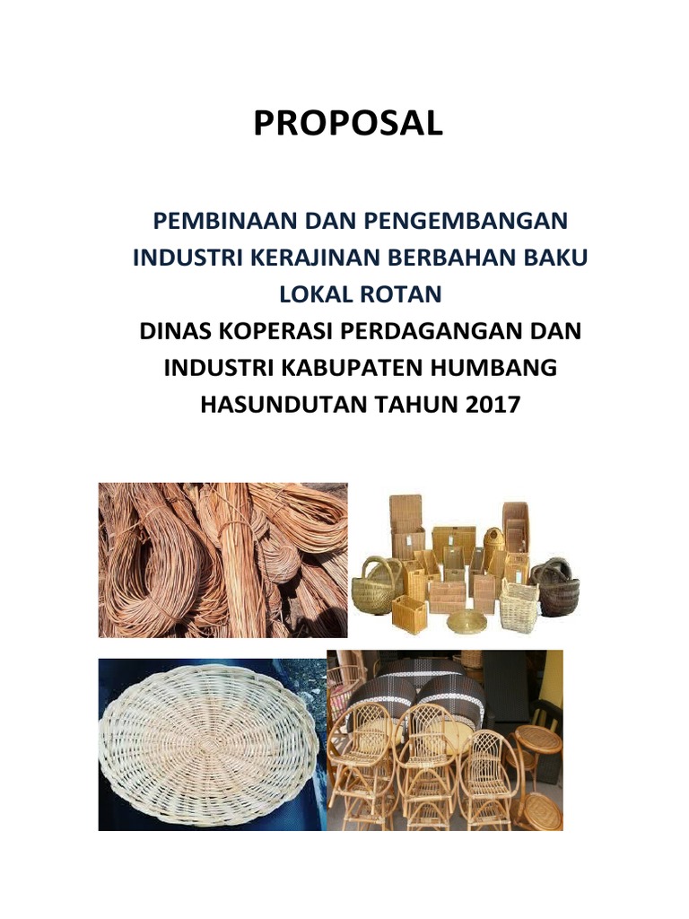 Industri Rotan Humbang 2017 | PDF