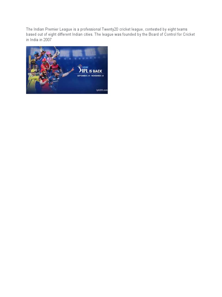 IPL Research | PDF