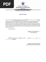 CS Form No. 32 Oath of Office | PDF | Oath Of Office | Government