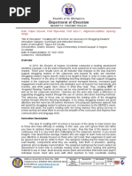 DepEd Format of A Project Proposal For Innovation in Schools | PDF ...