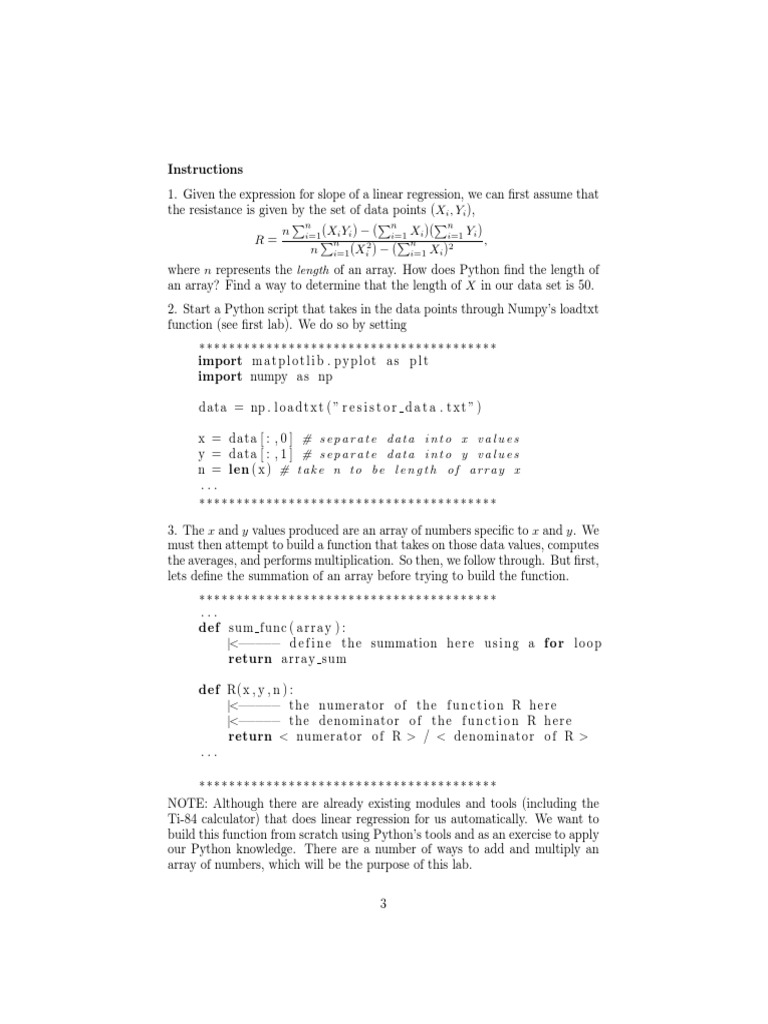 Phys - 4b - Lab2 Pages 1 4 Pages 3 | PDF | Teaching Methods & Materials