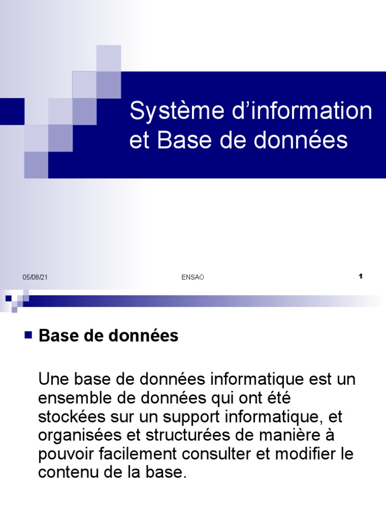 Merise GC3-2016 | PDF | SQL | Bases de données
