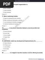 Retail-Management Solved MCQs (Set-1) | PDF | Retail | Sales