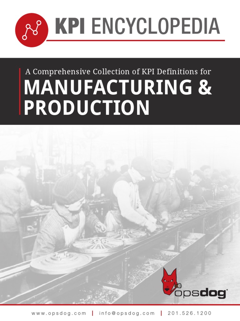 Production Kpi Collection | PDF | Cost Of Goods Sold | Occupational ...