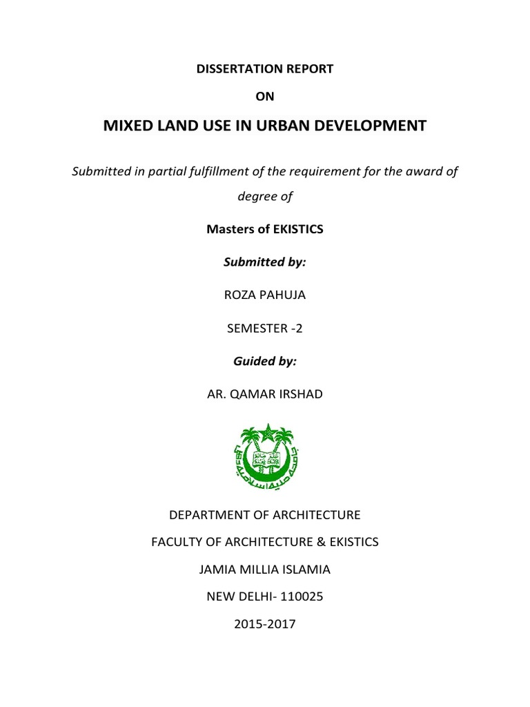 Mixed Land Use in Urban Development | PDF | Zoning | Mixed Use Development
