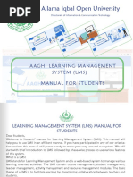 NUML LMS Student Guide | PDF | Password | Login