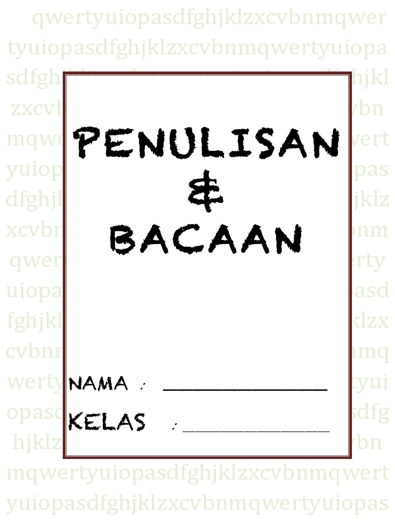 Buku Surih Tulisan ABC Bergambar Tanpa Nama | PDF