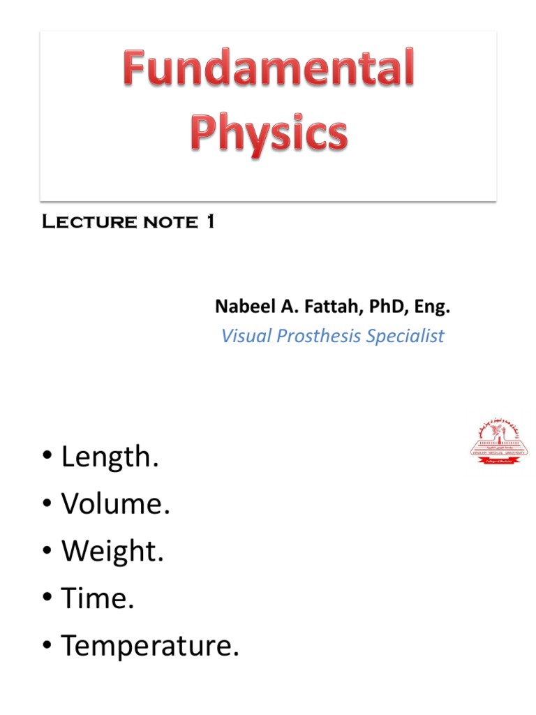 Fundamental Physics | PDF