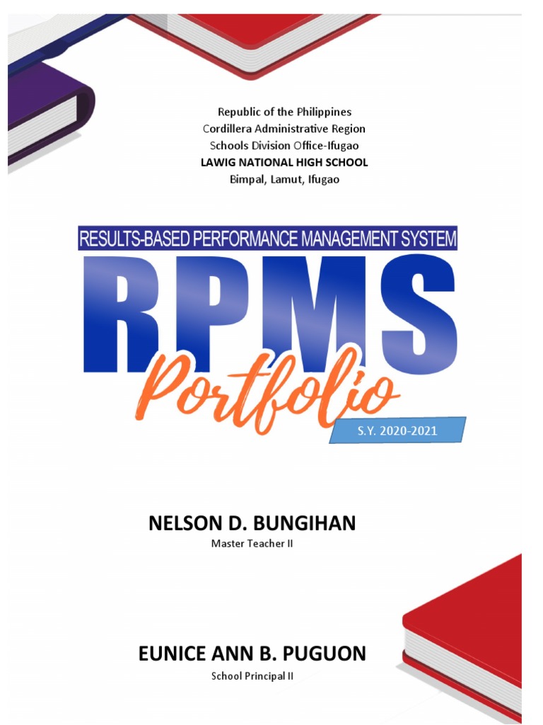 Ipcrf Cover Pages | PDF | Learning | Educational Technology