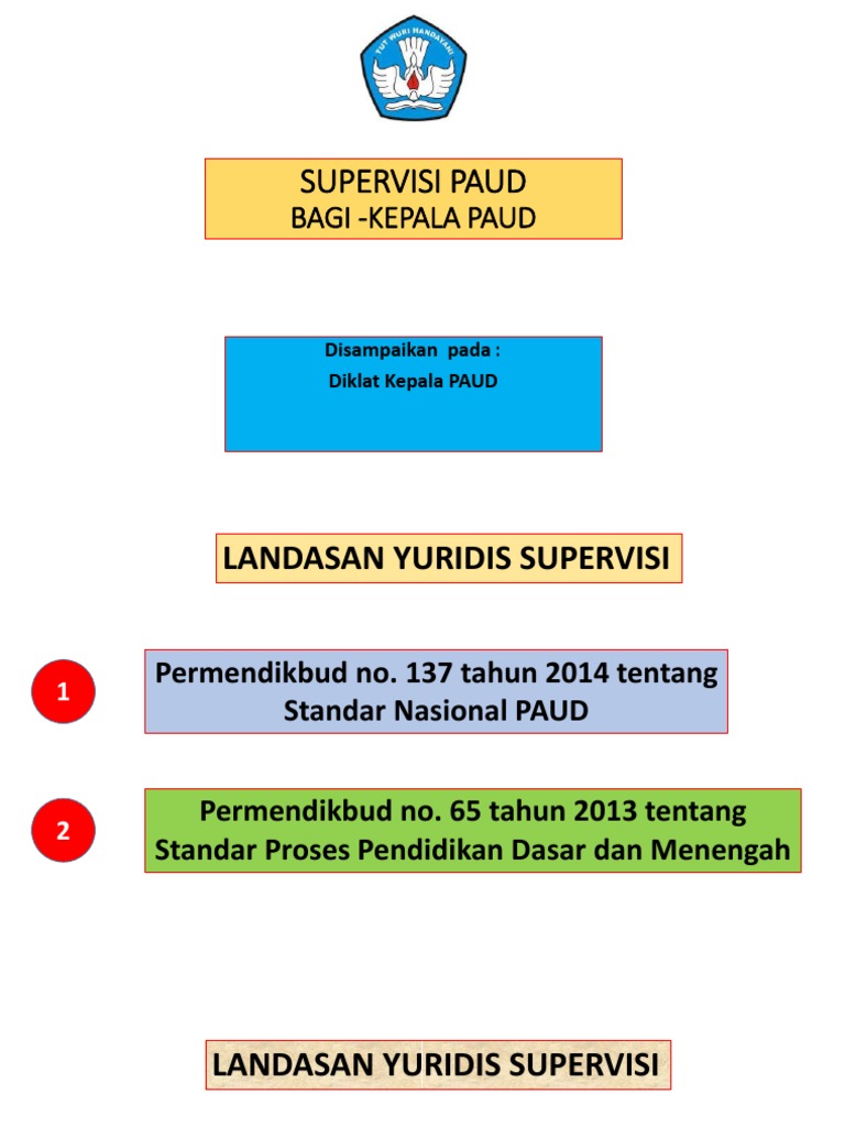5 Supervisi Paud | PDF