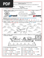 Ficha Letra G (Ga-Go-Gu) | PDF