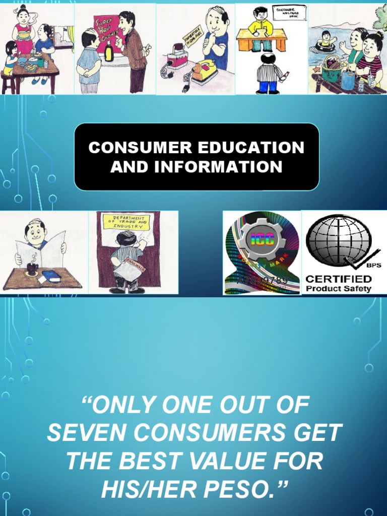 Consumer Education and Information | PDF | Economies | Public Sphere