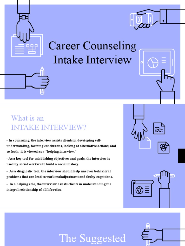 Career Counseling Intake Interview Guide | PDF | Family | Psychotherapy