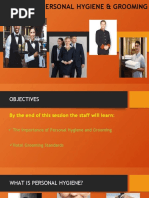 SOP - Staff Grooming in The Food and Beverage Department | PDF | Career ...