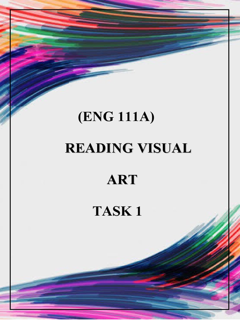 ENG 111A) READING VISUAL ART TASK 1 | PDF | Brand | Advertising