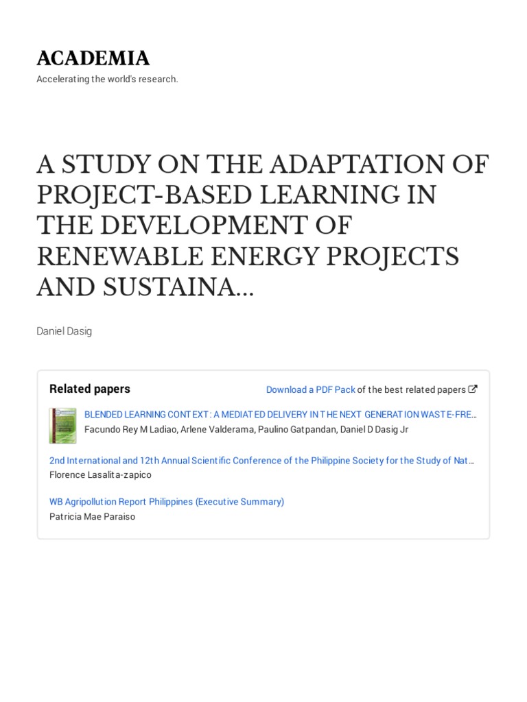 A - STUDY - ON - THE - ADAPTATION - OF - PROJECT BAS20160126 6133 ...