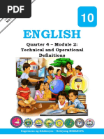 English 10 Quarter 4 Module 4 | PDF | Clause | Pronoun