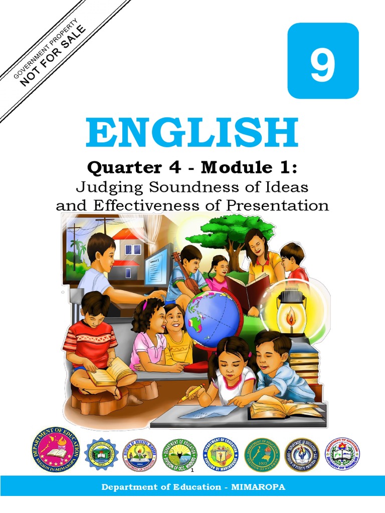 English 9-Q4 - M1 | PDF | Argument