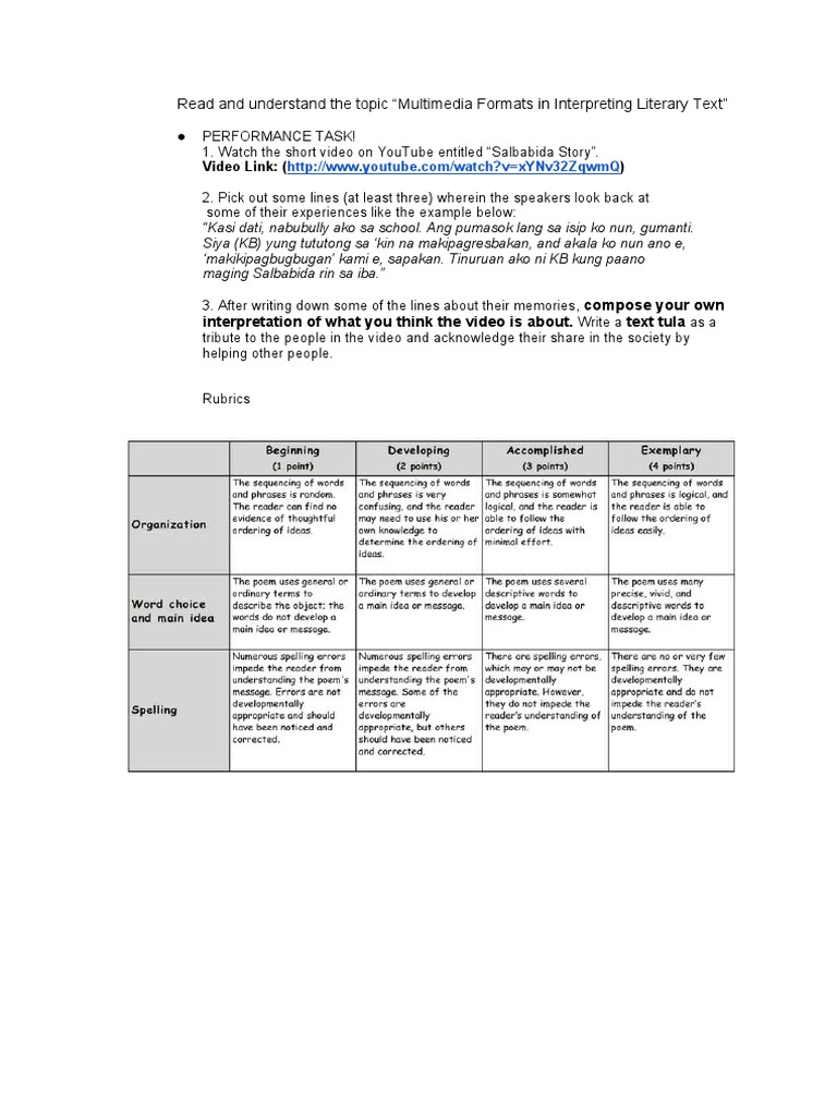 Marielle Seña - SALBABIDA | PDF