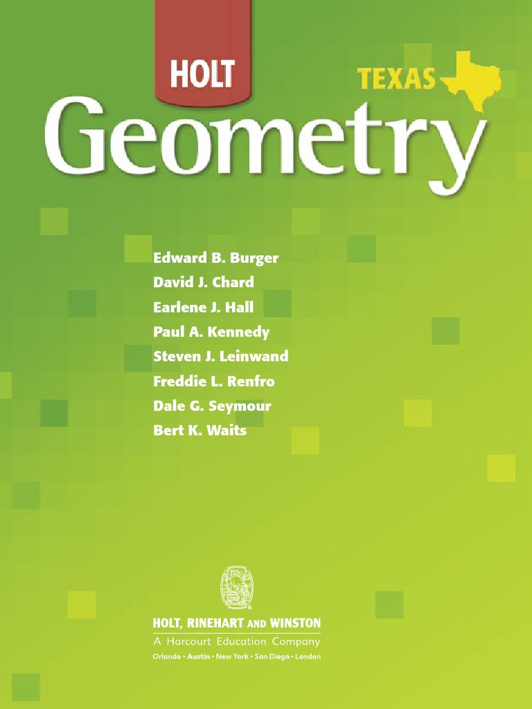 Geometry Textbook PDF | PDF