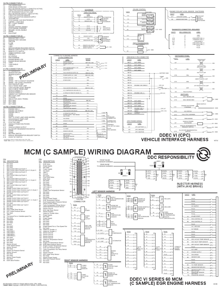 Sample Wiring Harness | PDF | Throttle | Transportation Engineering