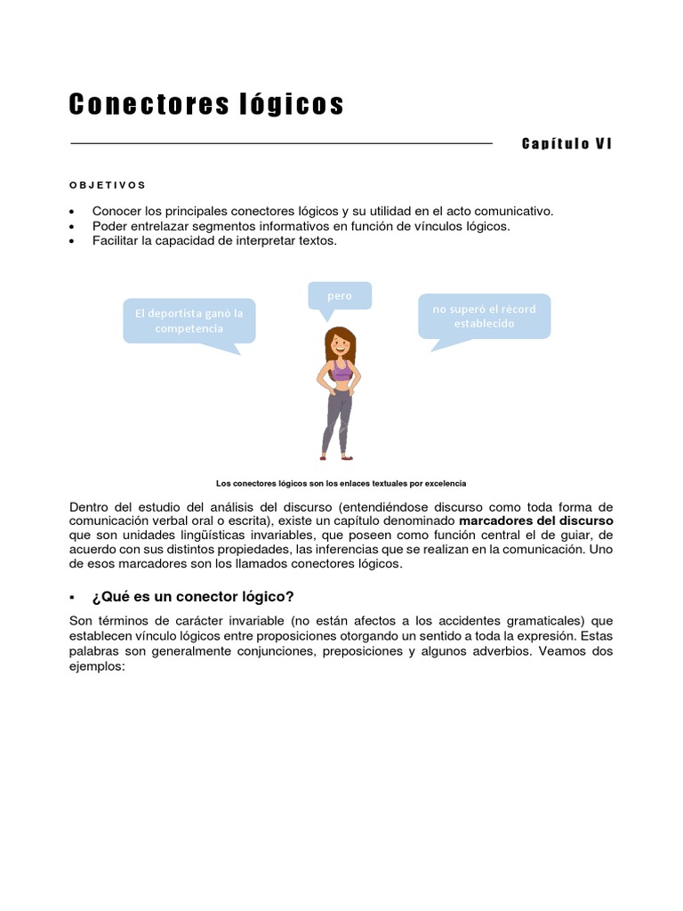 Conectores Lógicos (Teoría) | PDF | Lingüística | Gramática