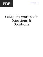 CIMA Management Case Study Analysis | PDF | Business