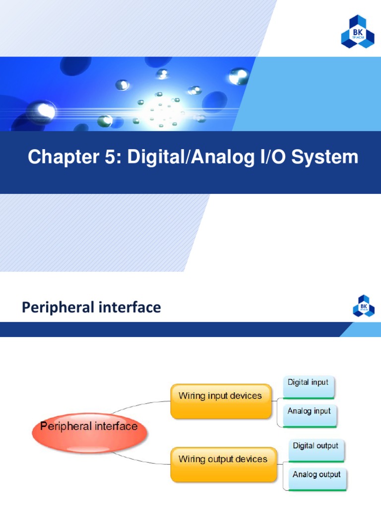 Chapter 5: Digital/Analog I/O System | PDF | Switch | Analog To Digital Converter