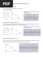 Tabla de Valores de Ángulos Especiales - Completa | PDF | Matemática ...