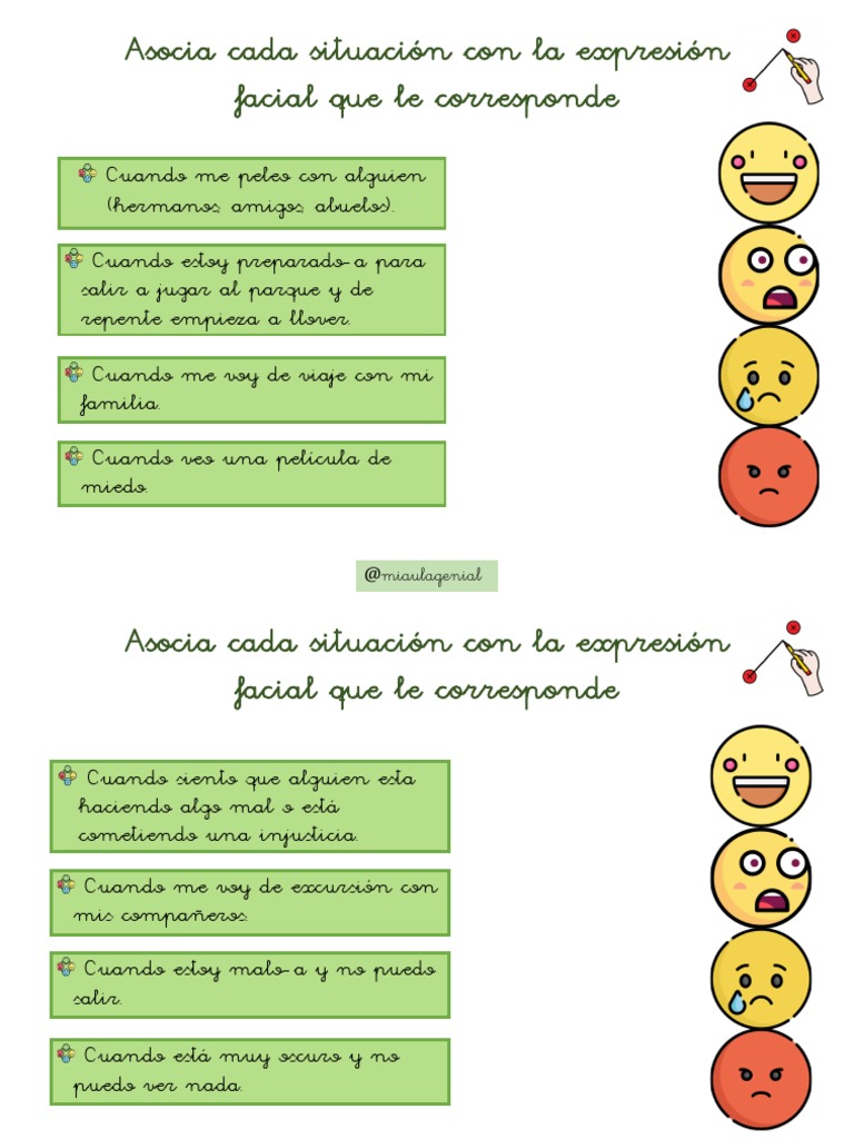 Adivina La Emoción | PDF