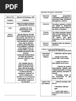 Alcoholometric Table | PDF | Ethanol | Weight