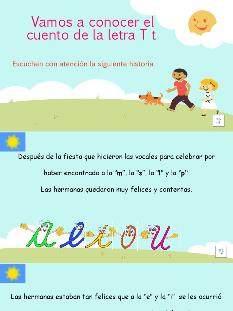 Cuento de La Letra T | PDF