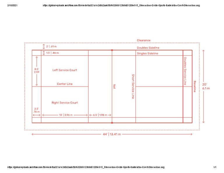 Badminton Court | PDF