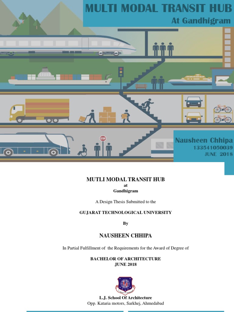 Multi Modal Transit Hub at Gandhigram | PDF | Transport | Public Transport
